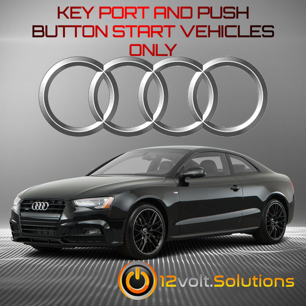 Remote Start Kit 2008 2017 Audi A5 Sportback 12Volt.Solutions