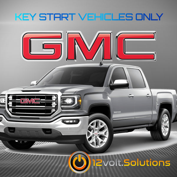 Remote Start Kit 2014 2016 GMC Sierra 1500 12Volt.Solutions