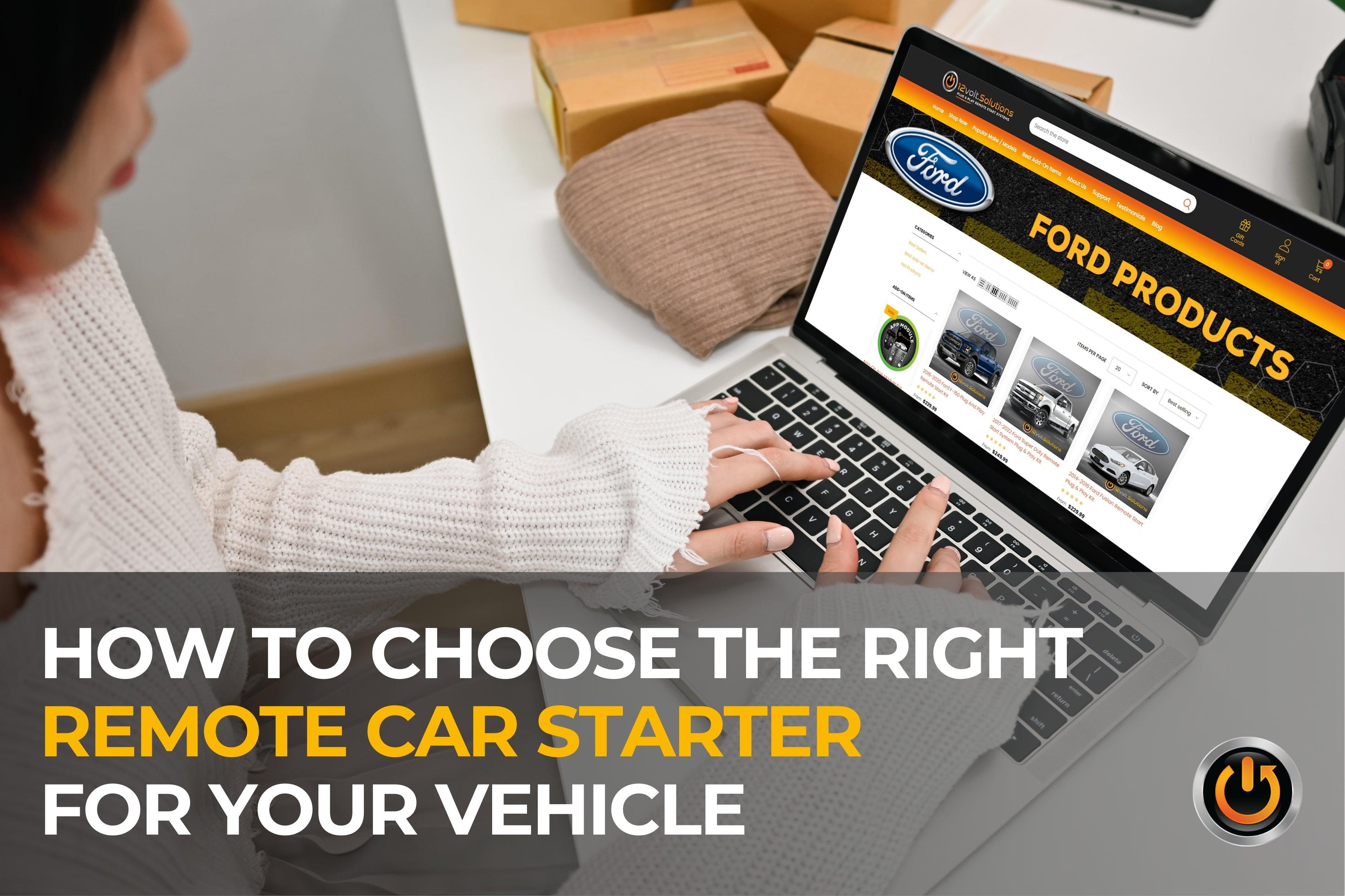 How to Choose the Right Remote Car Starter for Your Vehicle – 12Volt ...