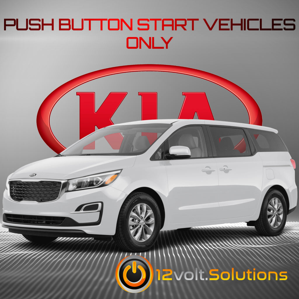 2015 2021 Kia Sedona Remote Start Plug and Play Kit Push Button Start